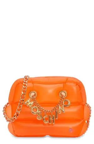 Moschino Inflatable Pvc Shoulder Bag
