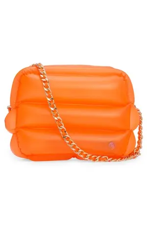 Moschino Inflatable Pvc Shoulder Bag