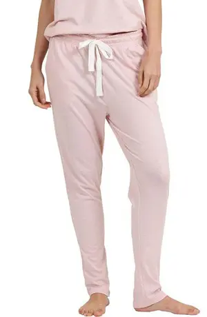 PAPINELLE Jada Organic Cotton Pajama Pants - Pink