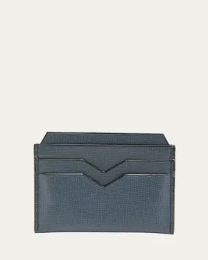 VALEXTRA 4 Card Holder - Bb Blu