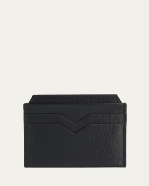 VALEXTRA Men's 4 Card Holder Nn Nero