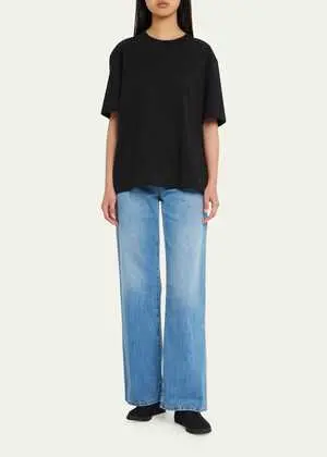 THE ROW Eglitta Straight-leg Jeans - Blue