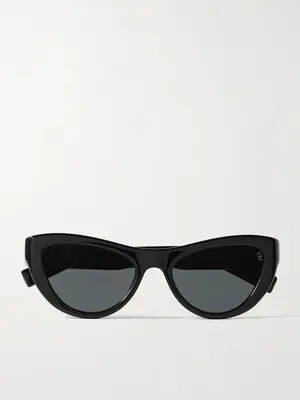 Saint Laurent Cat-eye Acetate Sunglasses