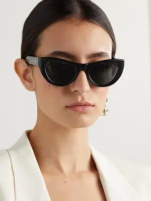 Saint Laurent Cat-eye Acetate Sunglasses