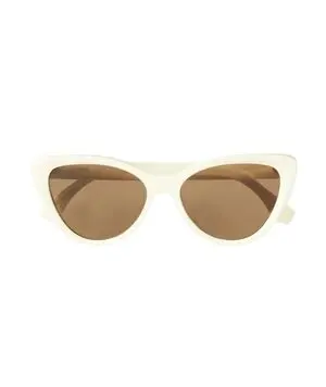Fendi FENDI EYEWEAR Cat-eye Sunglasses Ivory
