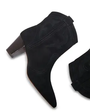 Ba&sh Casey High Heel Boots - Carbon
