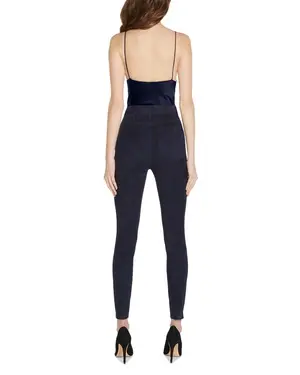 Alice + Olivia Harmon Bodysuit - Navy