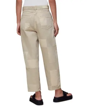 Whistles Cotton Authentic Patchwork Boyfriend Jeans