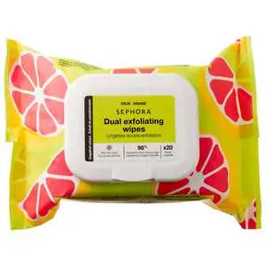 SEPHORA COLLECTION Sephora Collection Cleansing + Exfoliating Wipes / 1 Pack One-color