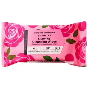 SEPHORA COLLECTION Cleansing + Exfoliating Wipes / 1 Pack - Rose