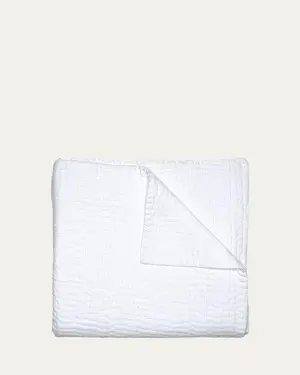 JOHN ROBSHAW Vivid Coverlet - White