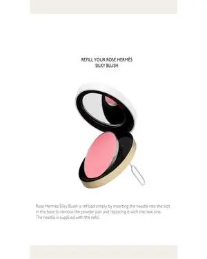Hermès Rose Silky Blush Powder - 54 Rose Nuit