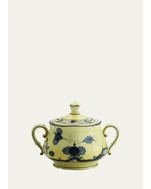 GINORI 1735 Oriente Italiano Sugar Bowl With Cover - Noclr