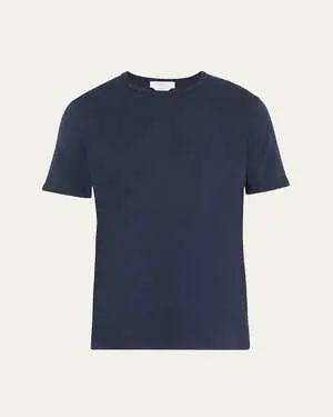 Gabriela Hearst Bandeira Solid T-shirt - Navy