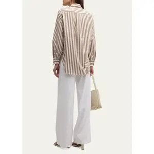 Rag & Bone Maxine Striped Shirt - Brwstripe
