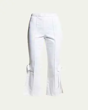 Cinq À Sept Lou Denim Flare Pants