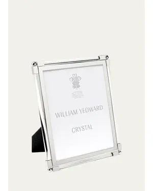 WILLIAM YEOWARD CRYSTAL New Classic Clear Frame, 8" X 10 - Noclr