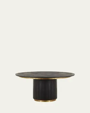 ARTERIORS Reid Dining Table - Black, Gold