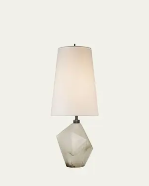 VISUAL COMFORT & CO. Halcyon Accent Table Lamp By Kelly Wearstler Alabaster