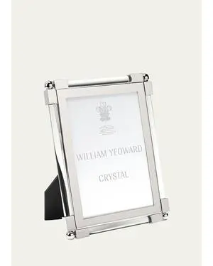 WILLIAM YEOWARD CRYSTAL New Classic Clear Frame, 5" X 7 - Noclr