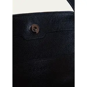 Akris Alex Medium Bucket Tote Bag - Camel/black