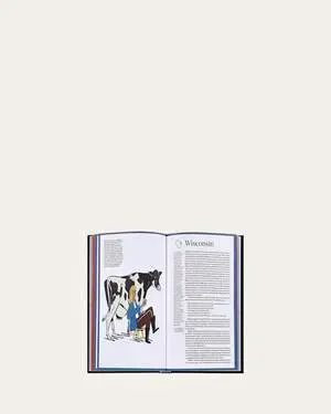 GRAPHIC IMAGE The United States Of Cocktails Leather Bound Book Personalized