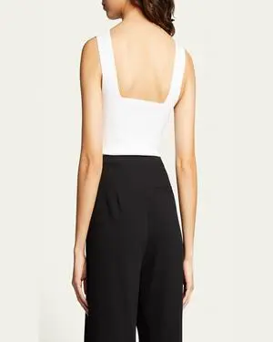 A.L.C. Jordana Tank Top - White