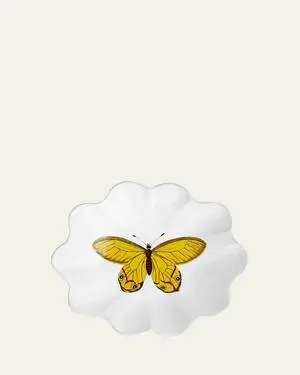 ASTIER DE VILLATTE Yellow Butterfly Plate 1 - Multi