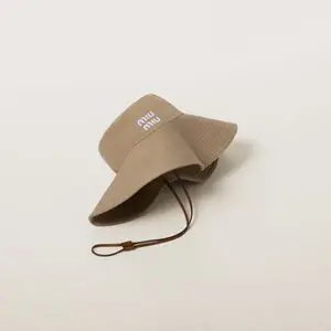 Miu Miu Drill Hat