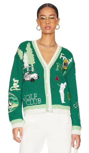 NO! JEANS Gone Golfing" Cardigan