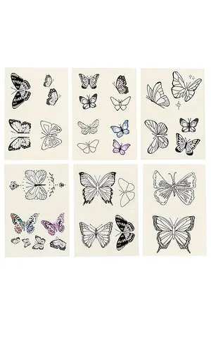 INKED BY DANI Butterfly Dreams Temporary Tattoo Pack - N,a