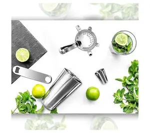 NUTRICHEF 15-pc Professional Bar & Kitchen Drin Tool Set