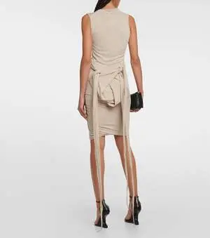 Rick Owens Ruched Minidress