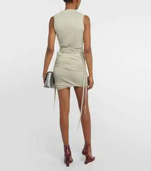 Rick Owens Ruched Minidress