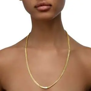 CADAR Medium Yellow Gold Foundation Chain Necklace Necklace