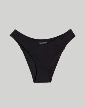 Madewell Solid & Striped® Adriana Bikini Bottom - Blackout