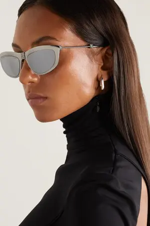 Givenchy Mirrored D-frame -tone Sunglasses