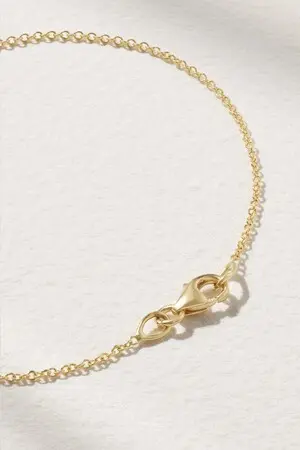 JENNIFER MEYER Mini Wishbone 18-karat Bracelet