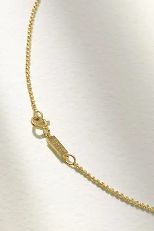 JENNIFER MEYER Small Leaf 18-karat Necklace