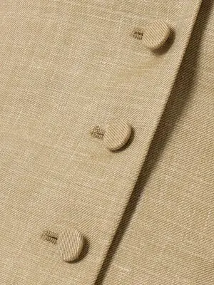 Gabriela Hearst Coleridge Wool-blend Vest - Neutrals