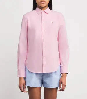Polo Ralph Lauren Cotton Oxford Shirt - Pink