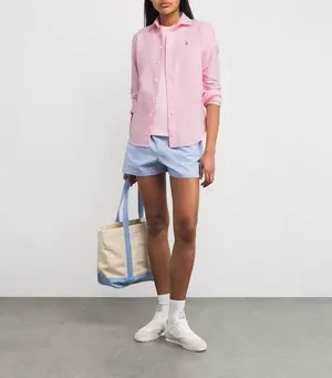 Polo Ralph Lauren Cotton Oxford Shirt - Pink