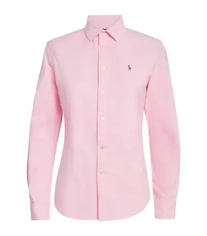 Polo Ralph Lauren Cotton Oxford Shirt - Pink