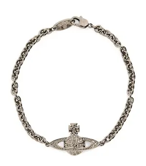 VIVIENNE WESTWOOD Mini Bas Relief Orb Bracelet - Black