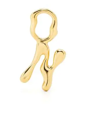 MARIA BLACK Fluent Letter N Charm - Gold