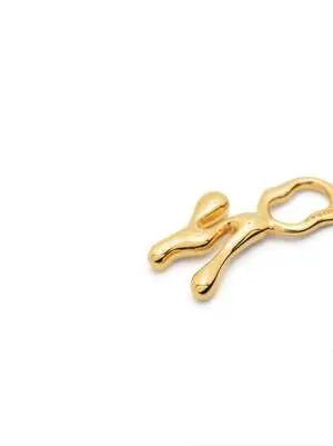 MARIA BLACK Fluent Letter N Charm - Gold