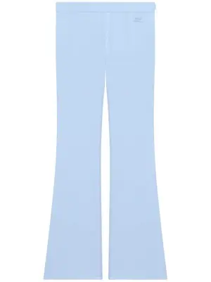 COURREGES Tech Jersey Flared Trousers