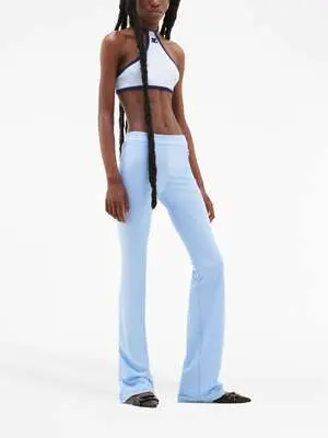 COURREGES Tech Jersey Flared Trousers