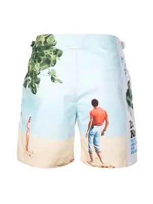 Orlebar Brown Bulldog Printed Swim Shorts