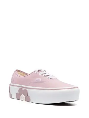 VANS Flower-appliqué Platform Sneakers